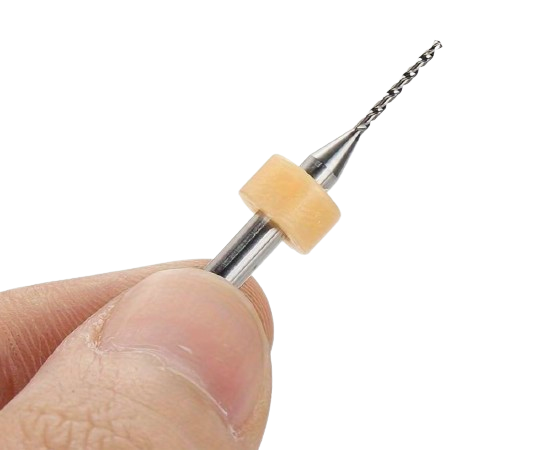 PCB Drill 1.10mm x 10.00mm with ring